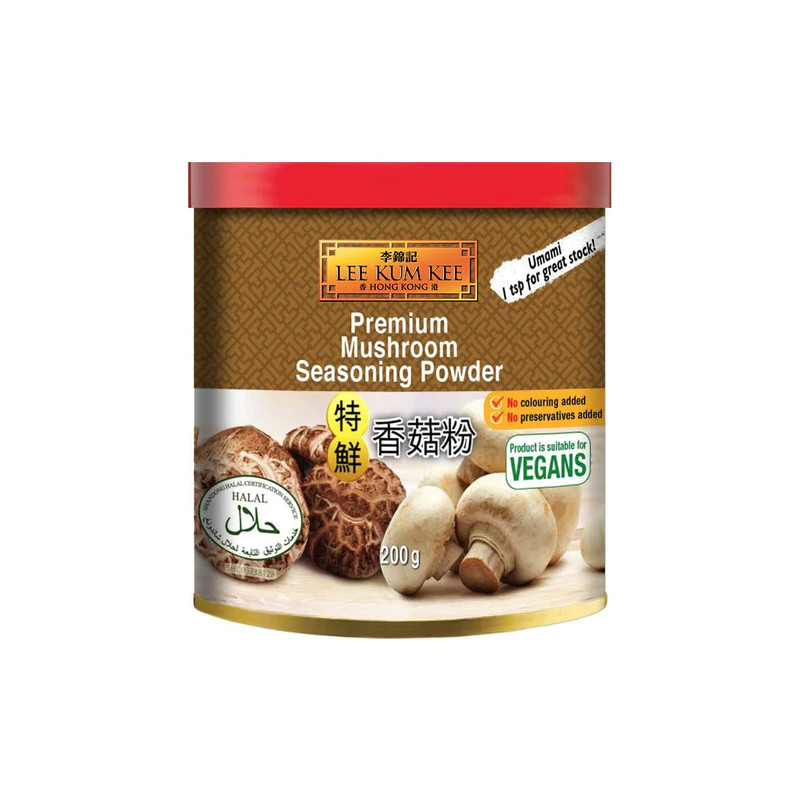 Lee Kum Kee Mushroom Seasoning - Koncentreret Umami Pulver 200g