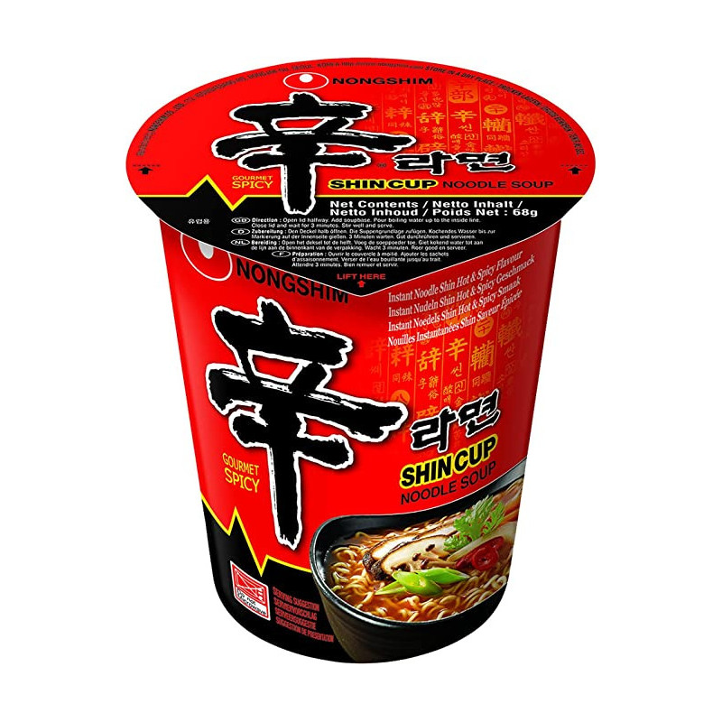 Nongshim Shin Cup Instant Nudler 68g