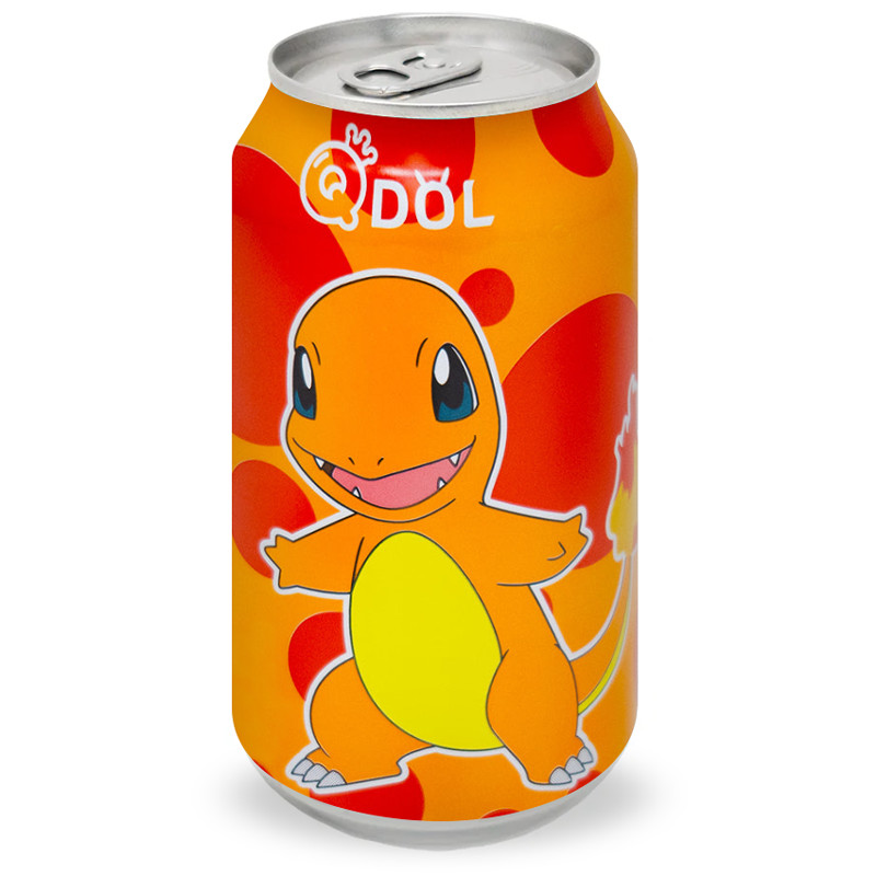 Qdol Pokémon Charmander Litchi Sparkling Water