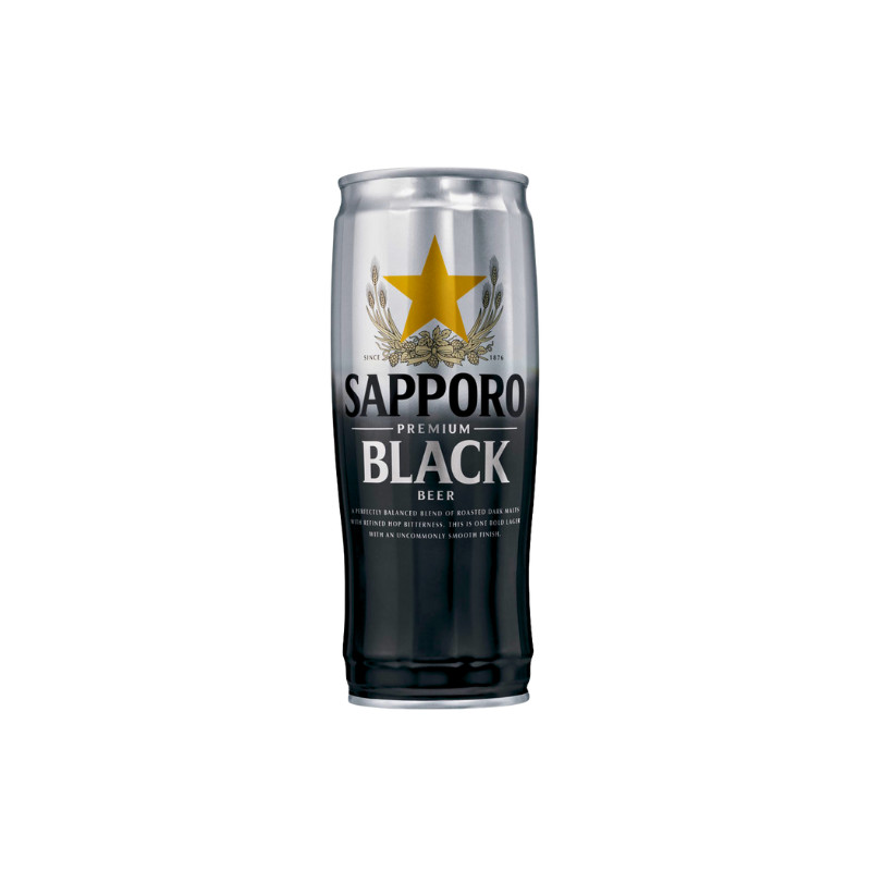 Sapporo Premium Black Can Øl 650ml