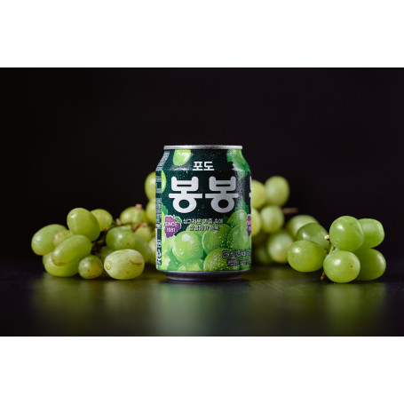 Haitai White Grape Pulp Drink - Koreansk Drue Drik 238ml