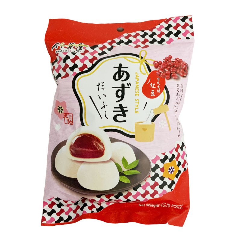 Bamboo House Azuki Red Bean Mochi 120g Bamboo House Azuki Red Bean Mochi 120g
