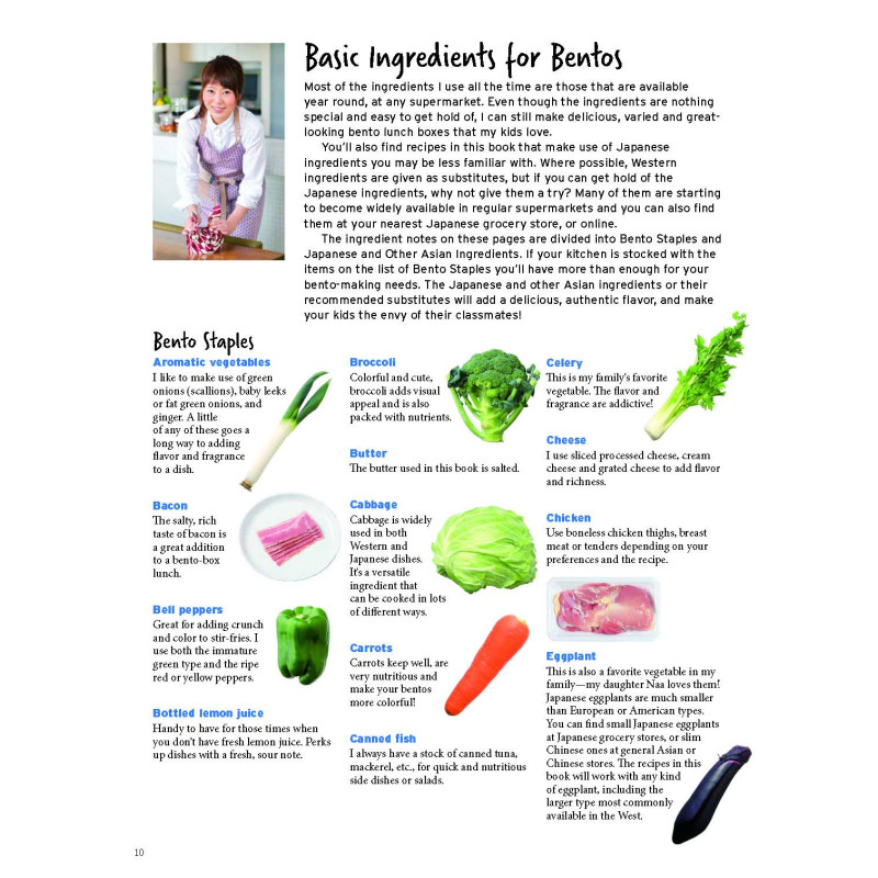 Real Bento: Fresh and Easy Lunchbox Recipes from a Japanese Working Mom