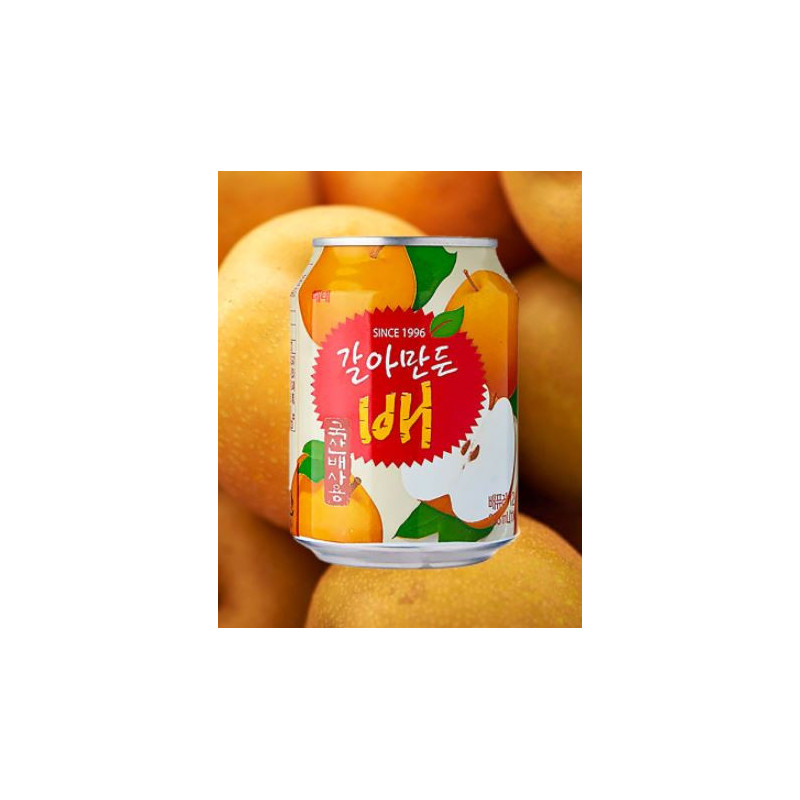 Haitai Crushed Pear Drink - Koreansk Pære Drik 238ml