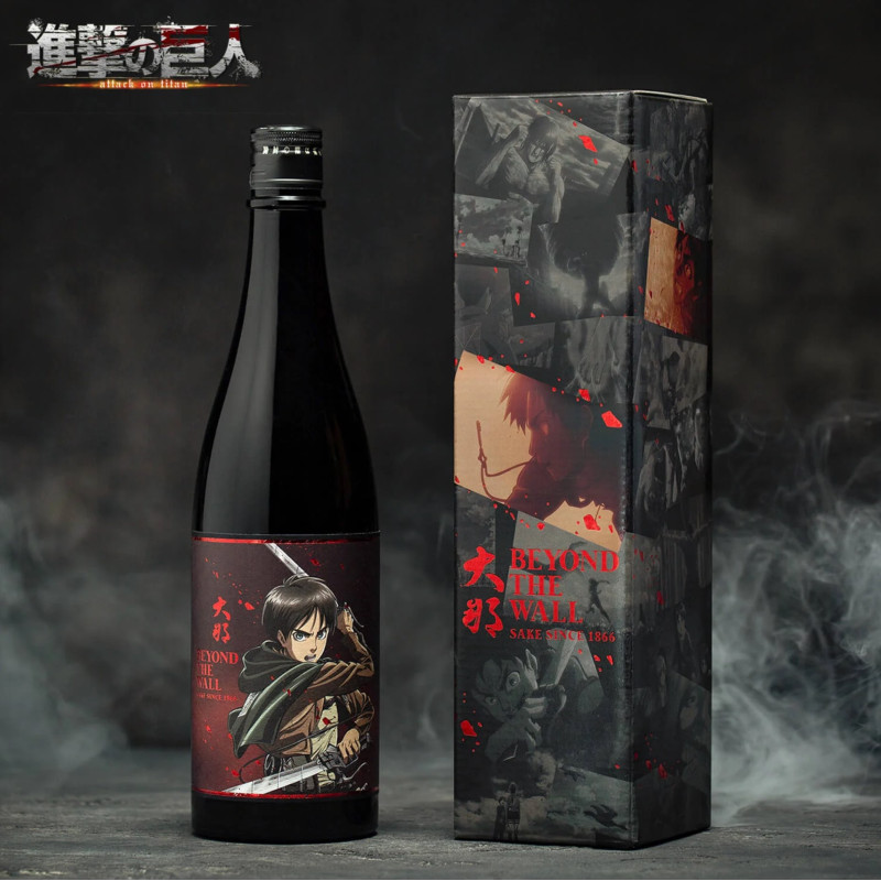 Daina - Attack On Titan - Beyond The Wall - Eren Sake 720ml